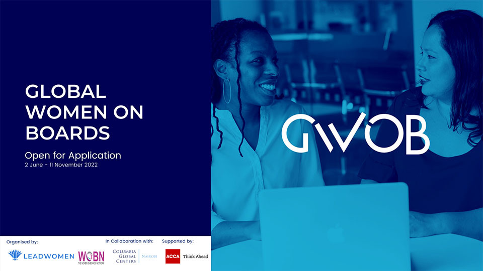 Advance your board career with Global Women on Boards | Columbia Global ...