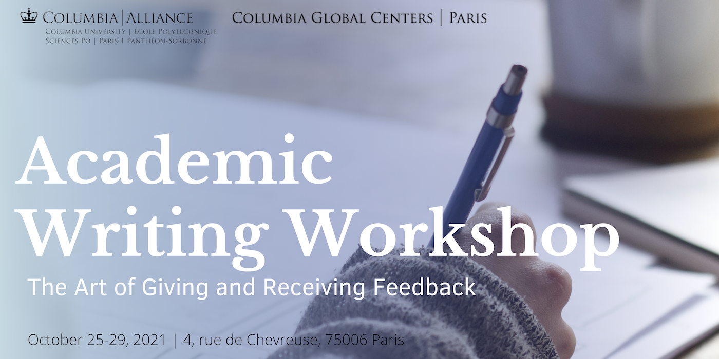 Writing Workshop | Columbia Global Centers